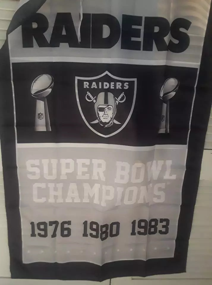 RAIDERS SB FLAG – TC's World of Wonders
